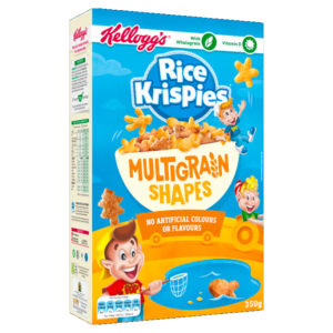 北 Calories in Kellogg's Rice Krispies Multigrain Shapes